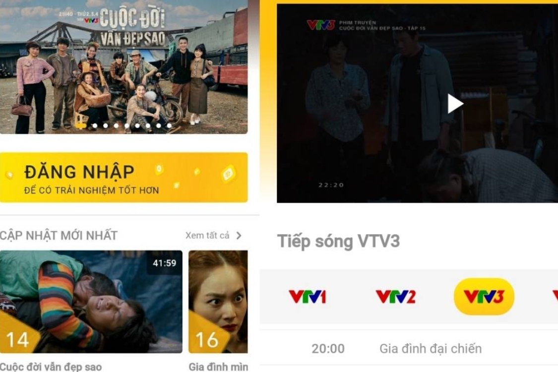 Hướng dẫn tải VTV Giải Trí - Ứng dụng xem phim, TV trực tuyến